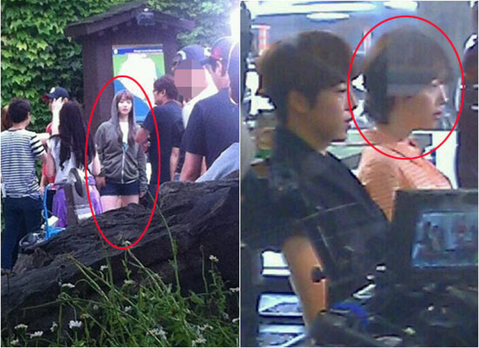 Photos of f(x)’s Sulli on the Set of “To the Beautiful You” Surface ...