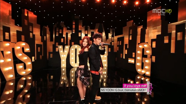 NS Yoon-G Performs “If You Love Me” Feat. Dalmatian’s Simon for Music ...