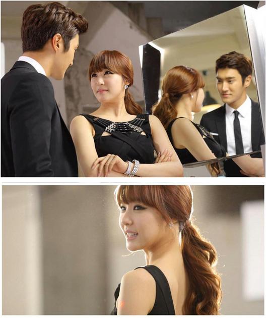 BTS Photos of Girls’ Generation’s Tiffany and Super Junior’s Siwon ...