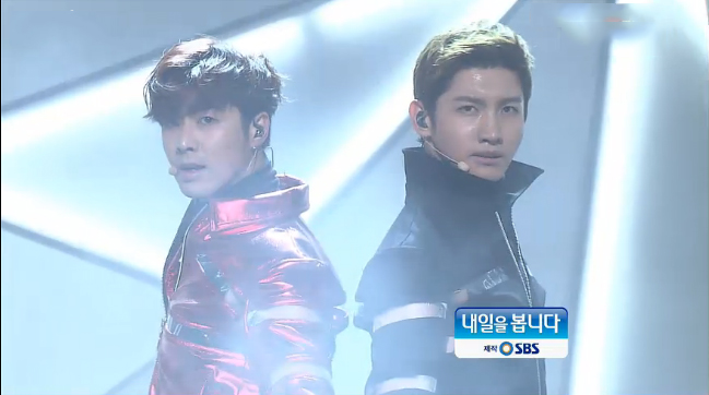 DBSK Performs “Humanoids” on Inkigayo | Soompi