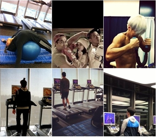 YG Entertainment’s PT Shares Photos of YG Artists Working Out | Soompi