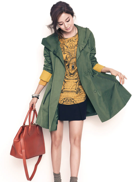 The Beautiful Kim Tae Hee Models for Isabey’s 2013 Spring Collection ...