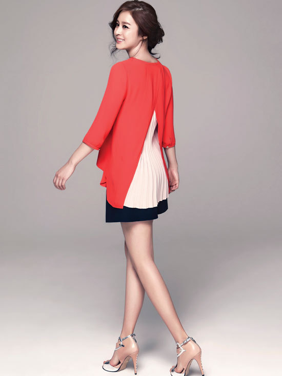The Beautiful Kim Tae Hee Models for Isabey’s 2013 Spring Collection ...
