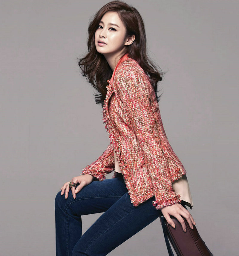 The Beautiful Kim Tae Hee Models for Isabey’s 2013 Spring Collection ...