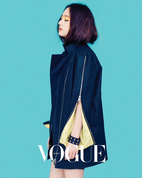 Krystal Radiates Spring in Photoshoot With “Vogue” | Soompi