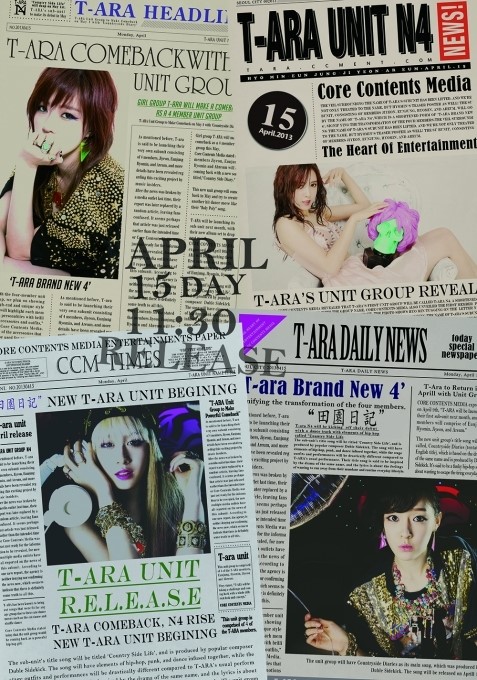 T-ara N4’s Teaser Posters For Comeback Revealed | Soompi