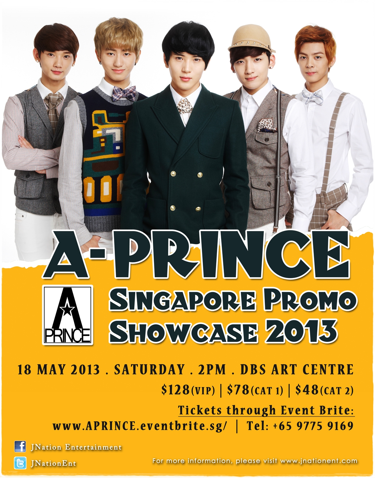 A-Prince to Hold Showcase in Singapore | Soompi
