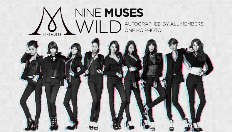 [Soompi Shop] Autographed Nine Muses “Wild” Special Package! | Soompi