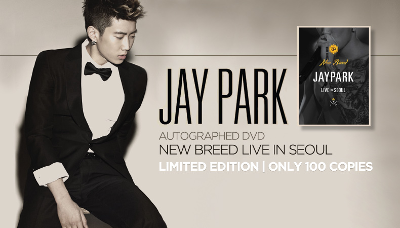 [Soompi Shop] Autographed Jay Park “New Breed Live in Seoul” DVD Special! | Soompi