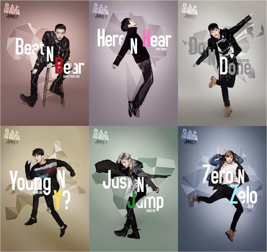 Updated: B.A.P Releases New World Tour Posters and Confirms New Album ...