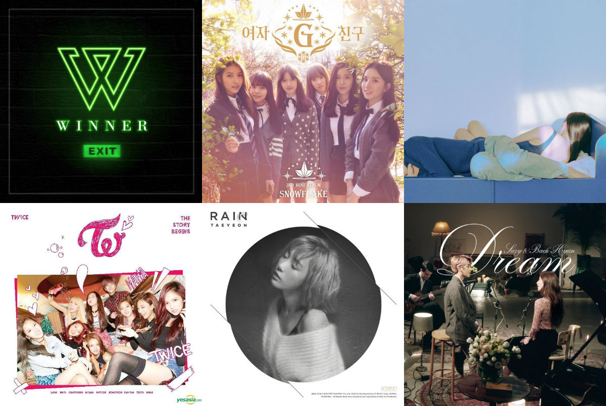 Weekly K-Pop Music Chart 2016 – February Week 4 | Soompi