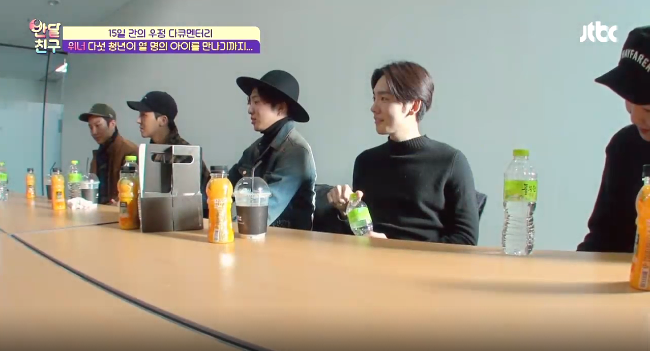 WINNER Reflects on Their Difficult Trainee Days on “Half-Moon Friends ...