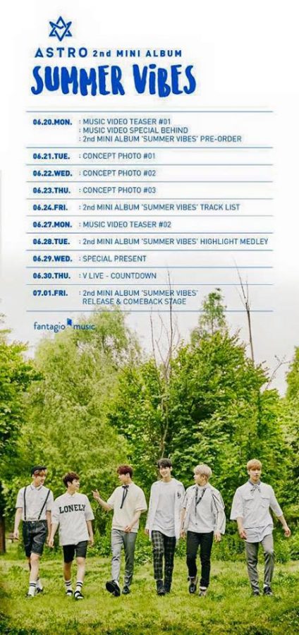 ASTRO Reveals 2nd Mini Album Title Track Details, Schedule, and Teaser ...