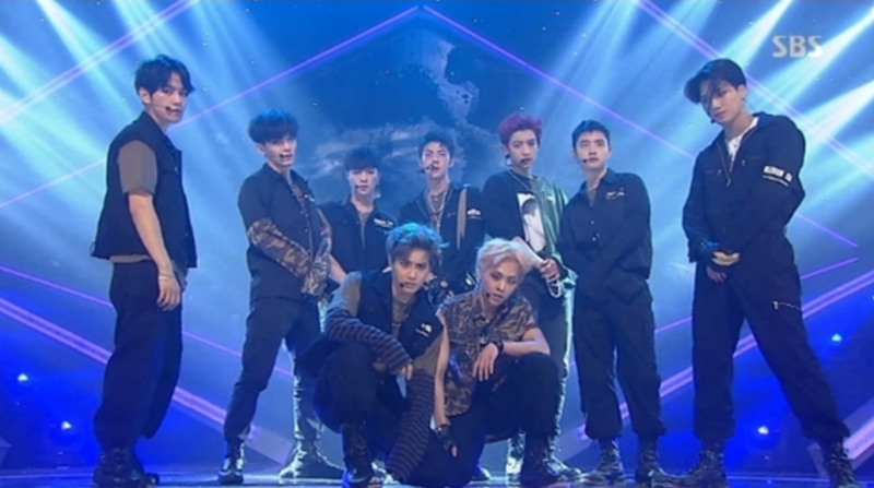 EXO Wins No. 1 On “Inkigayo” With Perfect Score For “Monster” | Soompi