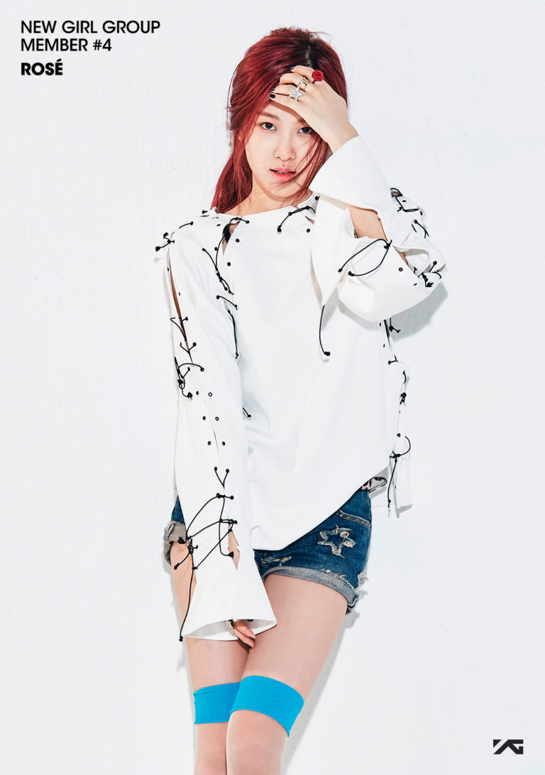 YG Reveals Teasers For New Girl Group Member Rosé | Soompi
