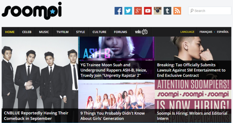 Giveaway: Soompi Through The Years + New Makeover! | Soompi