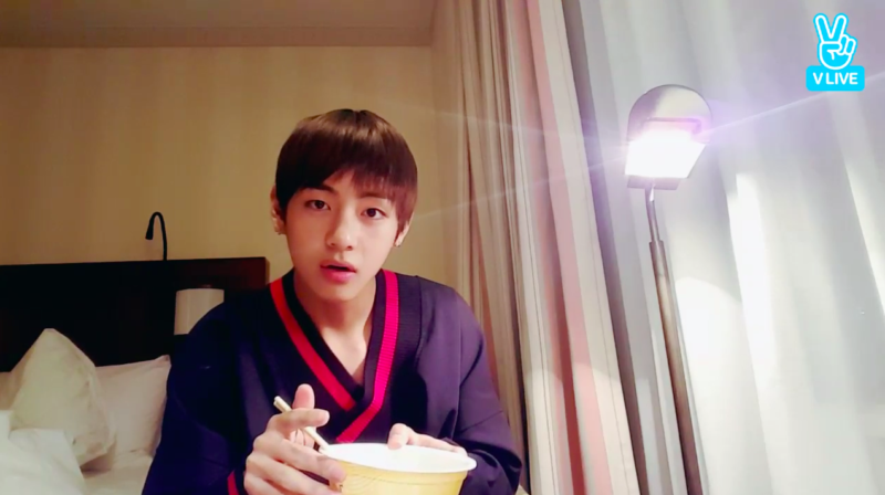 BTS’s V Shares His (Hilarious) Tips For Avoiding Weight Gain And ...