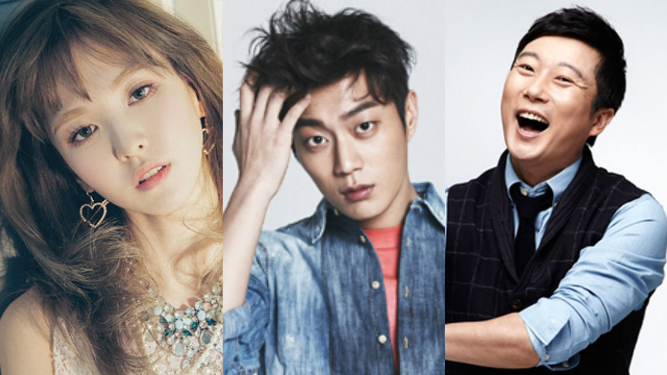 Red Velvet’s Wendy, BEAST’s Yoon Doo Joon, and Lee Soo Geun Land MC ...