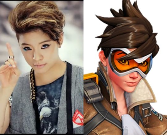 9 K-Pop Idols That Bear A Striking Resemblance To Overwatch Characters ...
