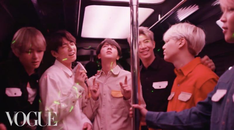 Watch: BTS Tours LA And Rocks Out In Their First Party Bus Ride Ever ...