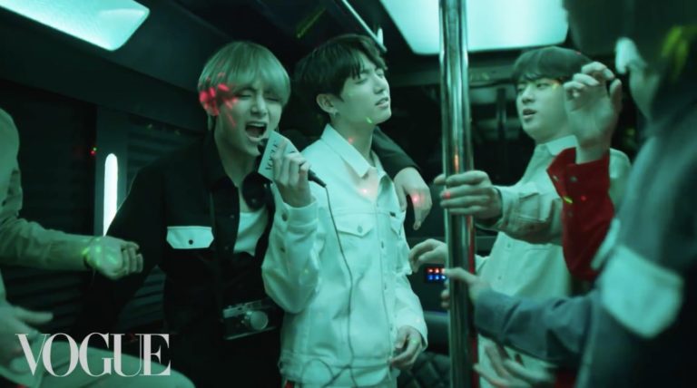 Watch: BTS Tours LA And Rocks Out In Their First Party Bus Ride Ever ...
