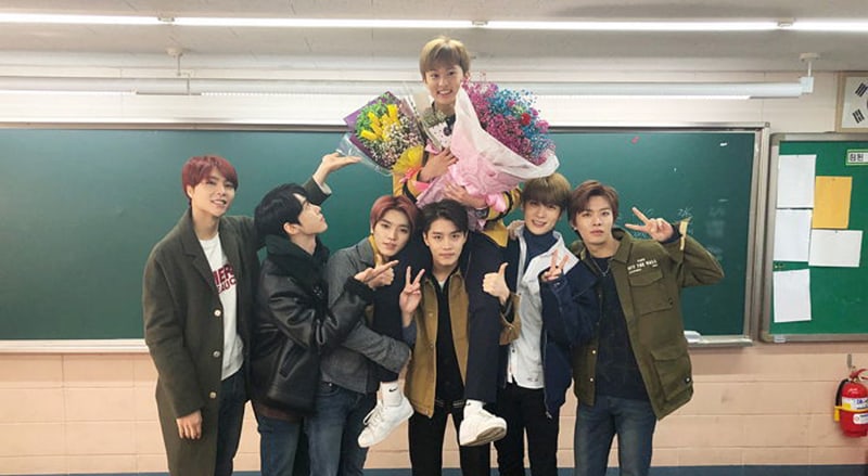 NCT Continues Cute Group Tradition At Mark’s High School Graduation ...