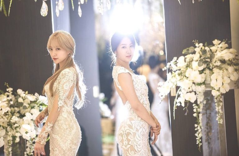 Soyou And EXID’s Hani Transform Into Gorgeous Brides For Photo Shoot | Soompi