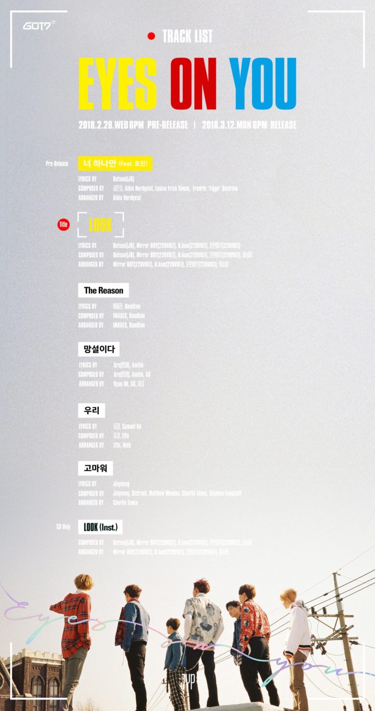 Update: GOT7 Shares Preview Of Newest Mini Album “Eyes On You” | Soompi