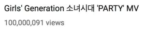 Girls’ Generation’s “Party” Becomes Their 6th MV To Hit 100 Million ...