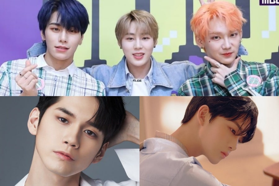 Ha Sung Woon Checks In With Ong Seong Wu, Bae Jin Young, And JBJ95 As ...