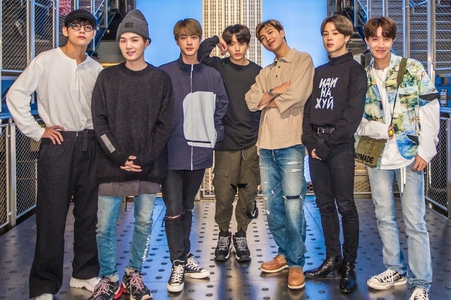 New York City's Empire State Building Lights Up In Sparkling Purple For ...