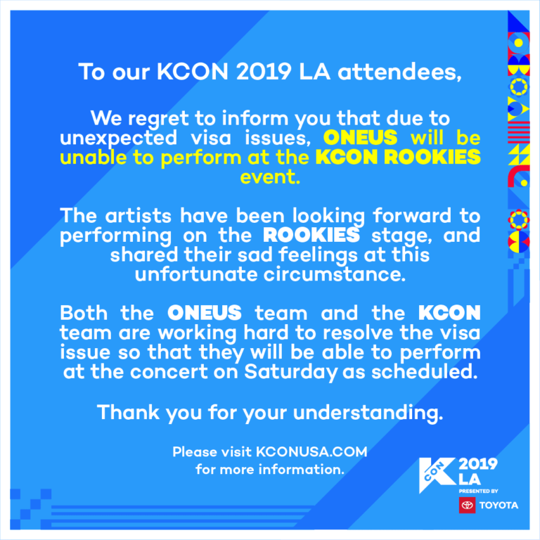 Update: KCON 2019 LA Announces 2nd Lineup Including NU’EST, IZ*ONE ...