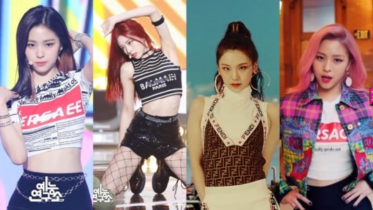 12 Fashion And Beauty Looks That Prove ITZY Are The Rising Style Stars ...