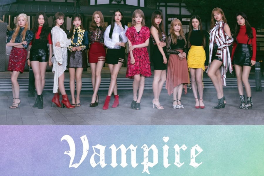 IZ*ONE Scores 2nd No. 1 On Oricon Weekly Singles Chart With "Vampire ...