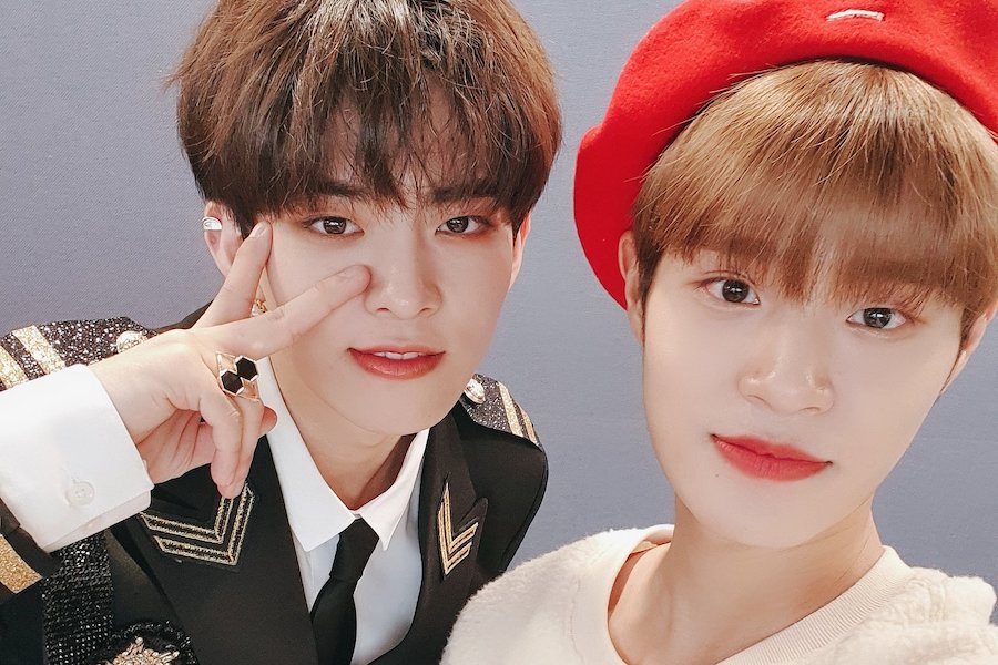 VICTON's Subin And AB6IX's Lee Dae Hwi Have A Backstage Reunion | Soompi