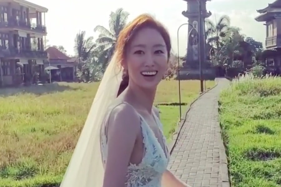 Jeon Hye Bin Expresses Happiness For Future As She Ties The Knot | Soompi