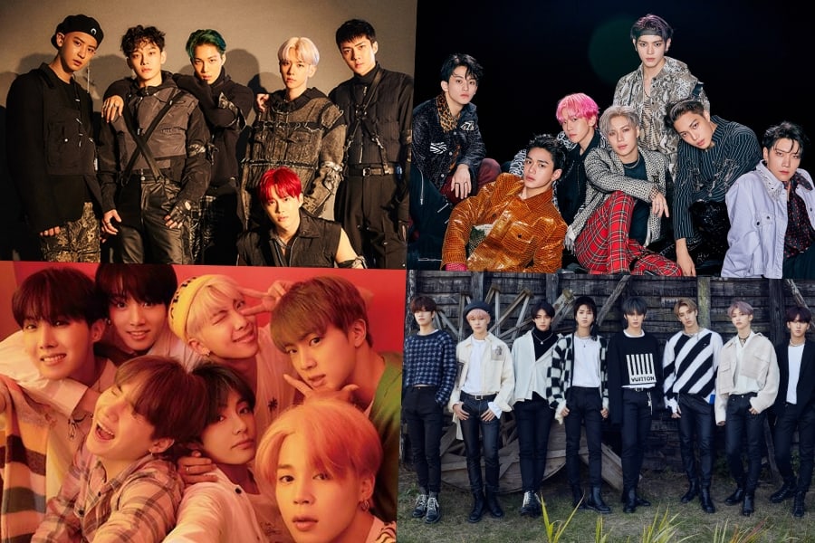 EXO, SuperM, BTS, Stray Kids, And More Rank High On Billboard's World ...