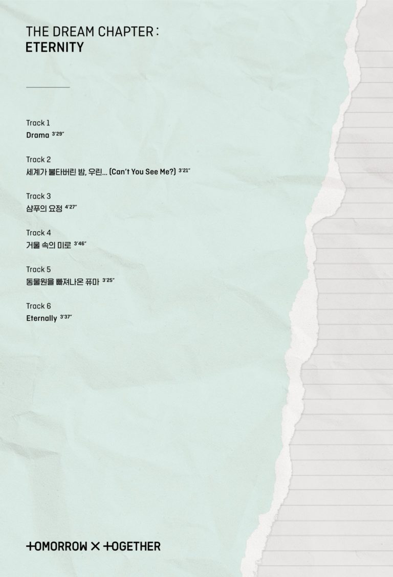 Update: TXT Previews New Songs On “The Dream Chapter: ETERNITY” With ...