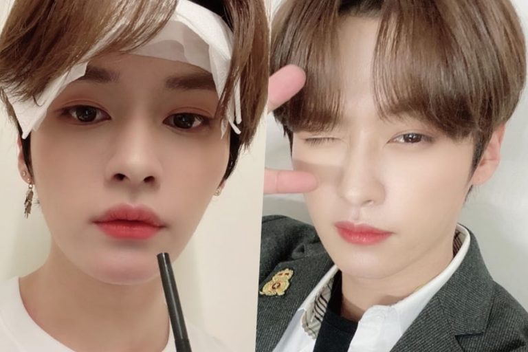 9 Male K-Pop Idols With Enviably Luscious Lashes | Soompi