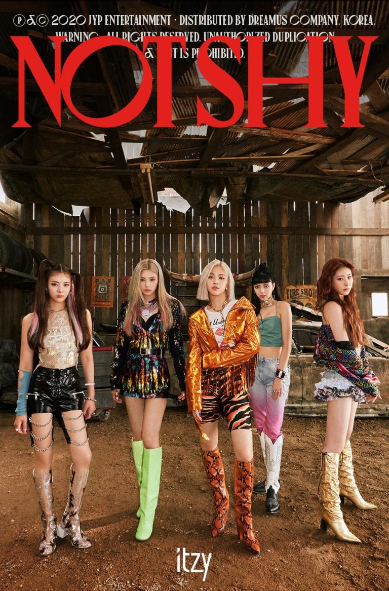 Update: ITZY Counts Down To Comeback With D-Day Poster For “Not Shy” | Soompi