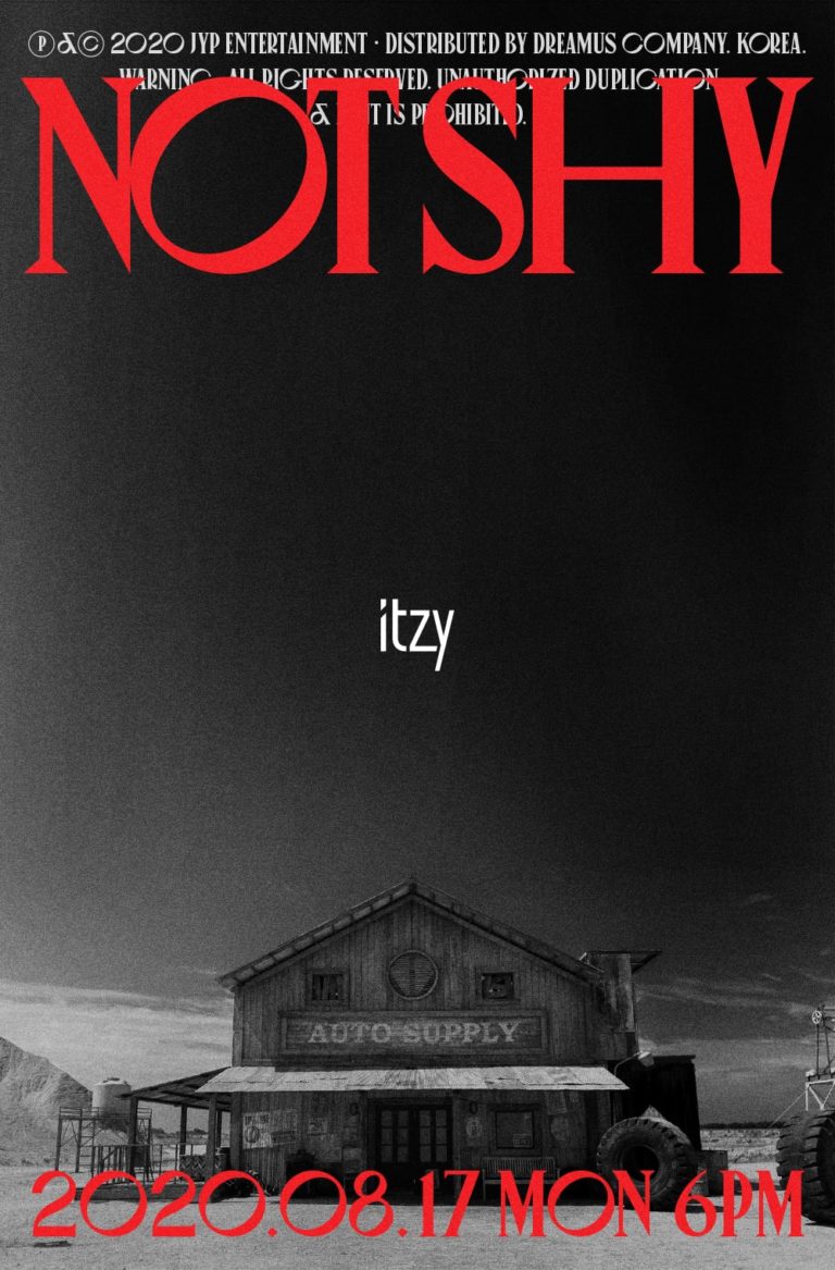 Update: ITZY Counts Down To Comeback With D-Day Poster For “Not Shy” | Soompi
