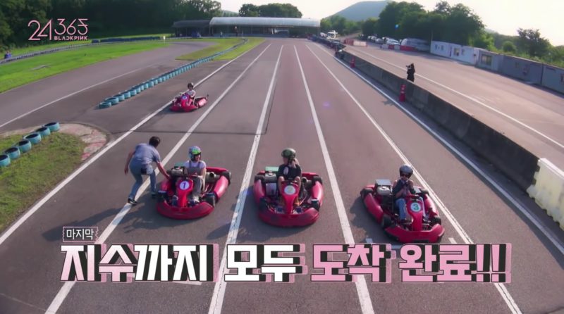 Watch: BLACKPINK Goes Head-To-Head In Competitive Go-Karting Race | Soompi