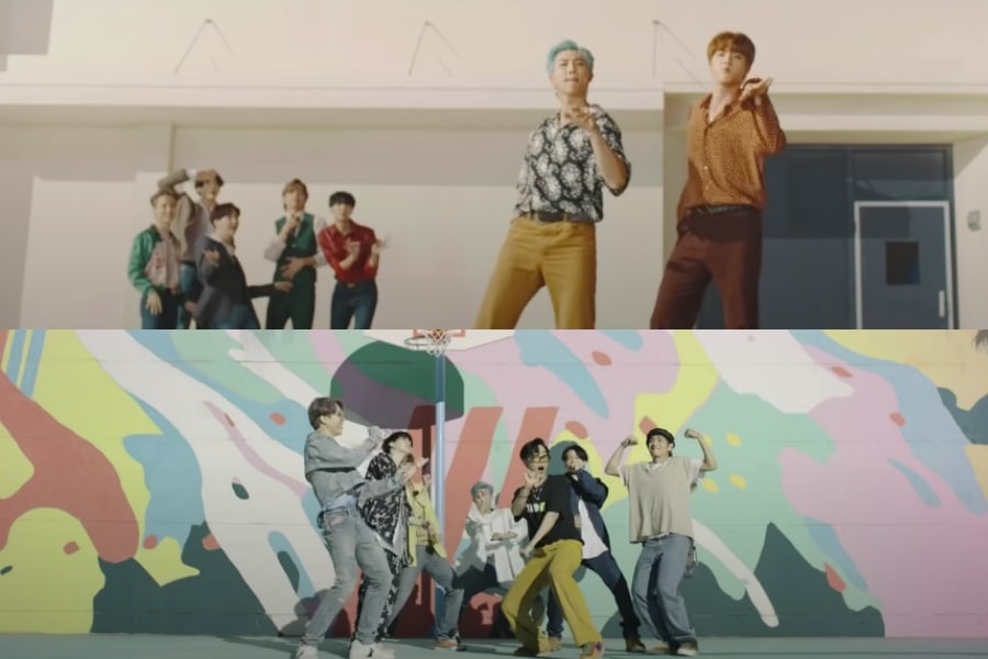 BTS Sets New Record As "Dynamite" MV Hits 450 Million Views | Soompi
