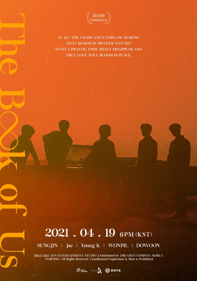 Watch: DAY6 Sings About The Power Of Love In Hopeful MV For Full-Group ...