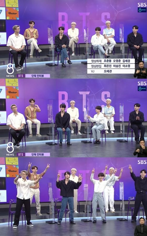 BTS Appears On SBS News To Talk About Historic Hot 100 Streak ...