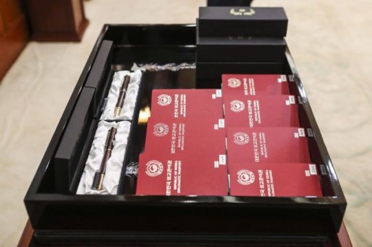 Watch: BTS Visits President Moon Jae In At Blue House For Ceremony Of ...