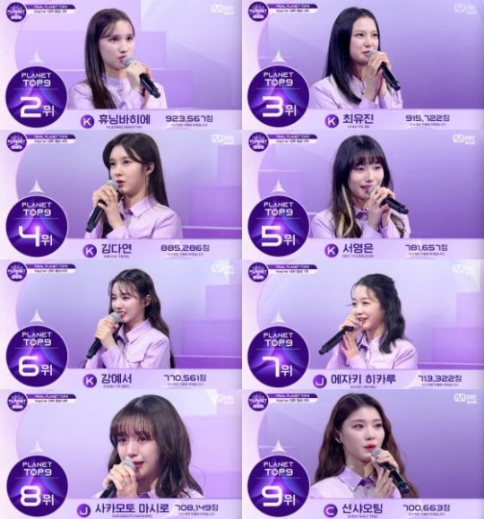 “Girls Planet 999” Reveals Final Top 9 Lineup + Name Of New Girl Group ...