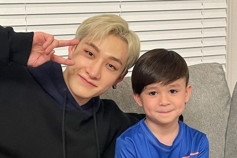 Sam Hammington Shares Adorable Photos Of Stray Kids' Bang Chan With ...