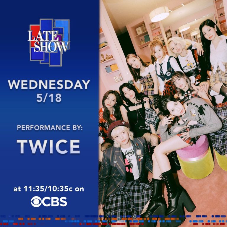 Watch: TWICE Performs “The Feels” On “The Late Show With Stephen ...