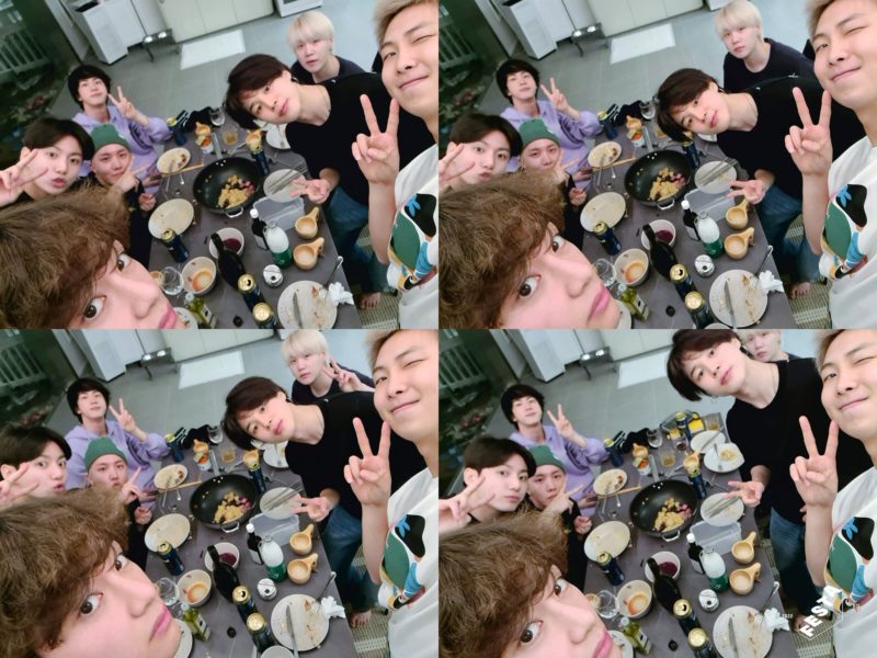 BTS Looks Back On Their Amazing Year By Sharing Adorable Group “Selfie ...